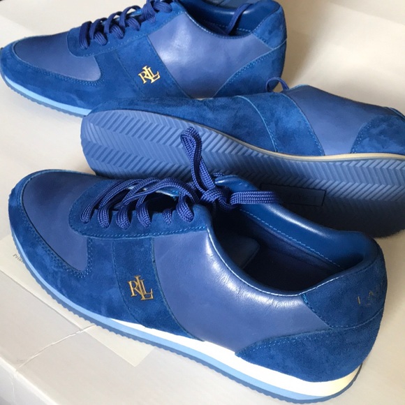 Ralph Lauren | Shoes | Ralph Lauren Womens Leather 0 Sneakers | Poshmark